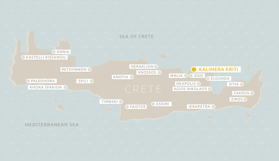 Map & Gallery - Kalimera Kriti